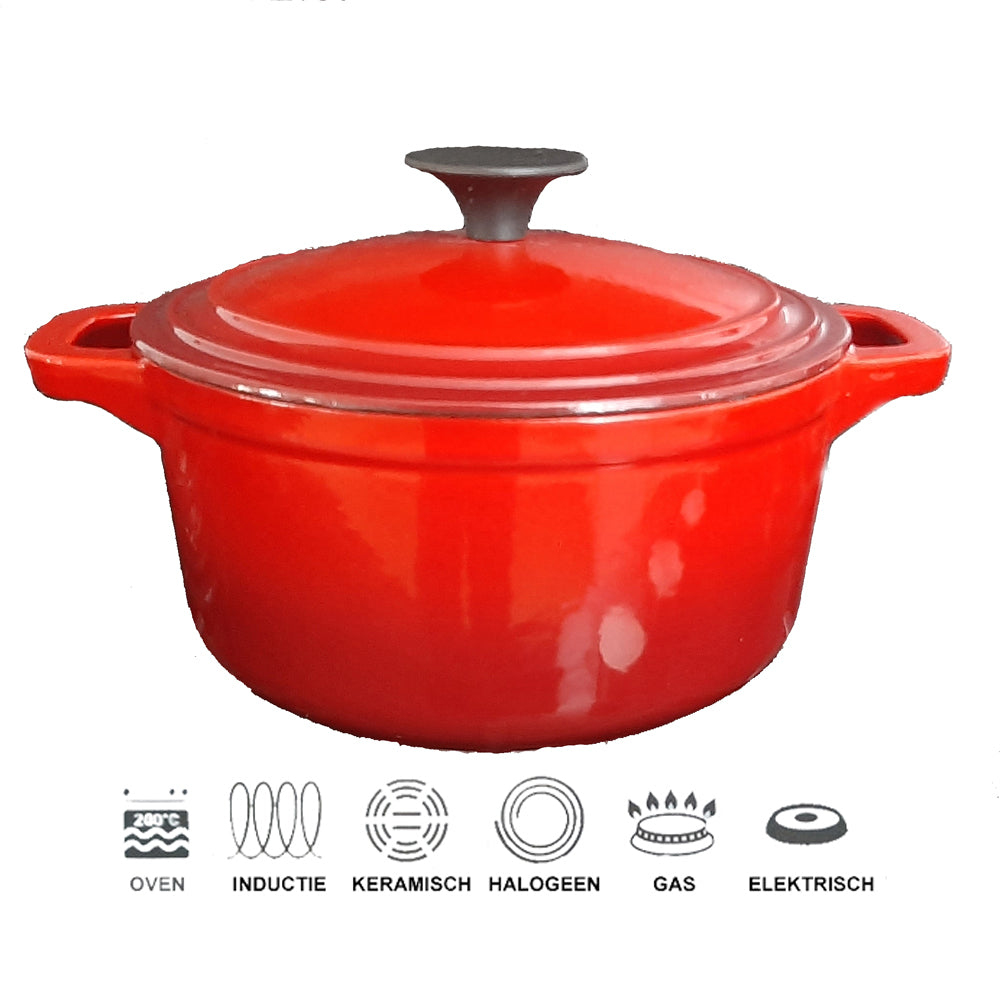 Stoof -en braadpan traditioneel - 2,5L